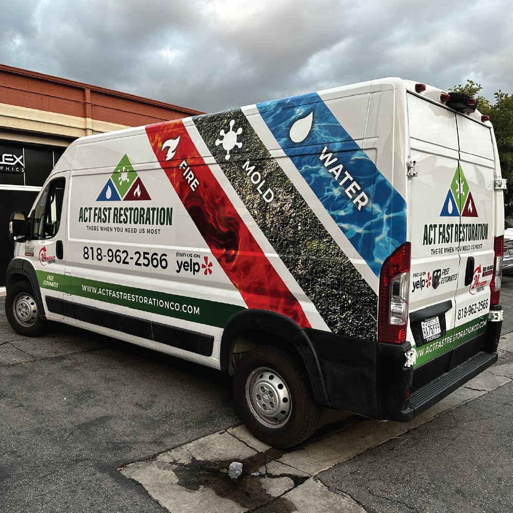 Cargo Van Vehicle Wrap – Printesta
