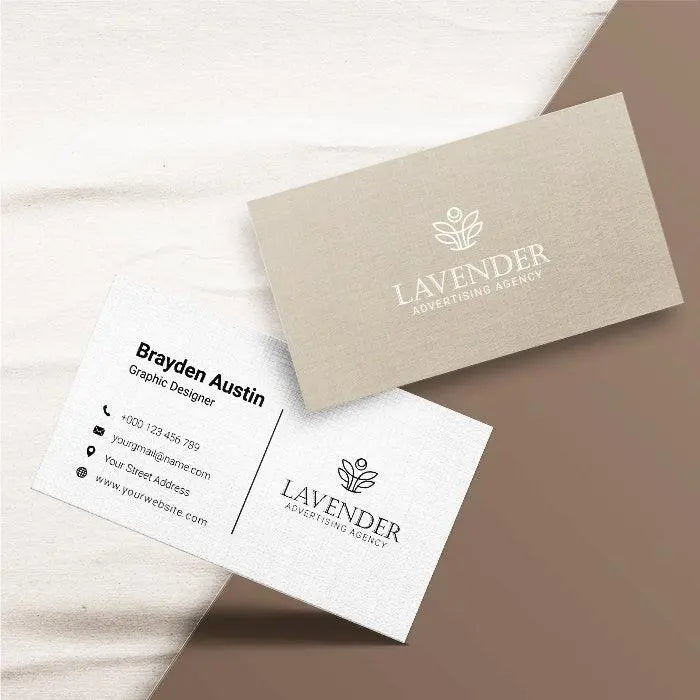 Linen Business Cards – Printesta