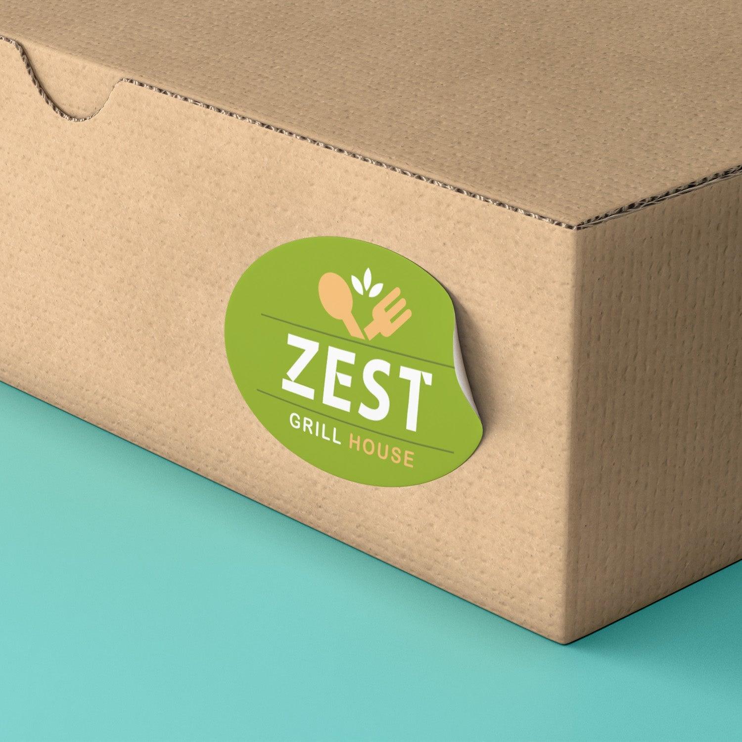 Oval Roll Labels – Printesta