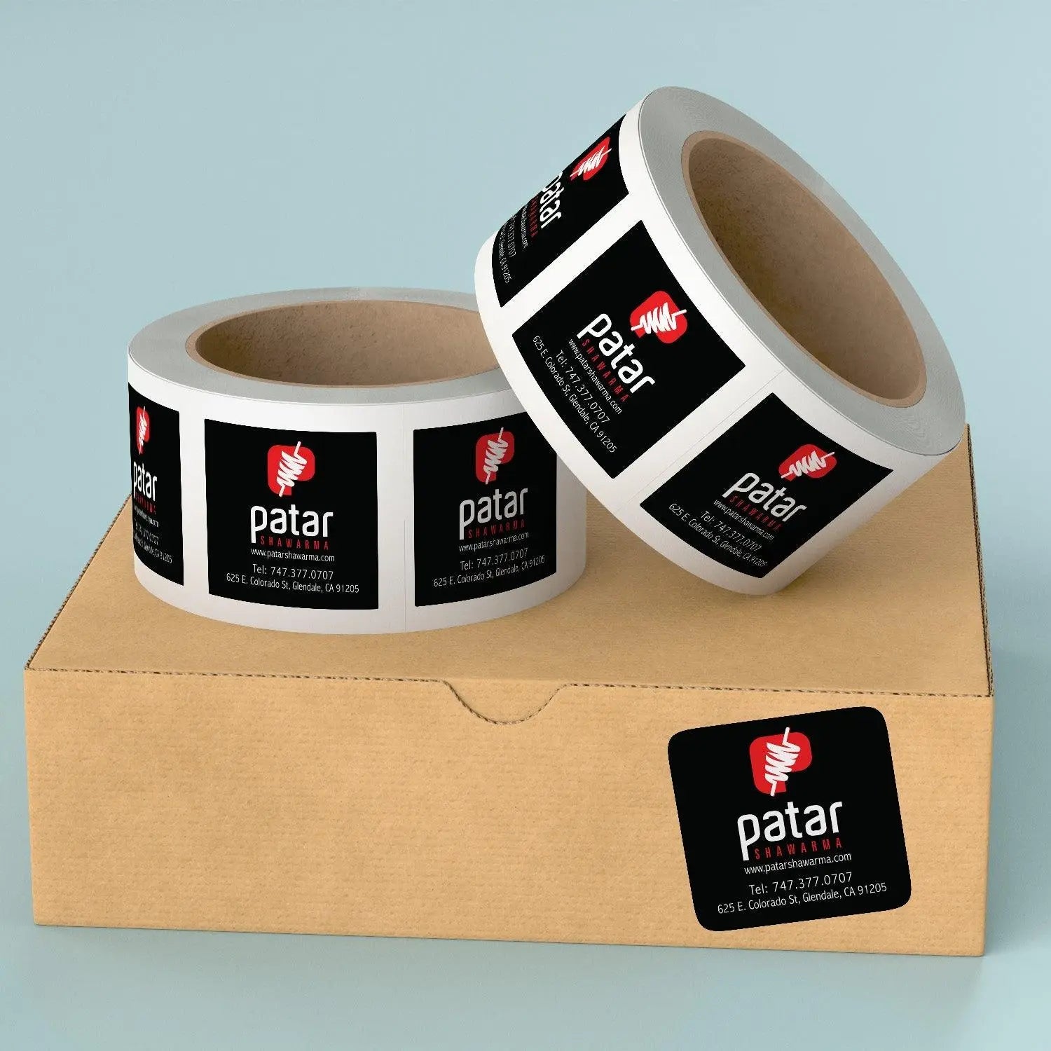 Square Roll Labels – Printesta